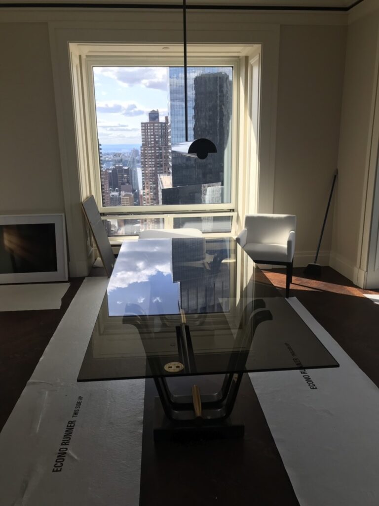 Custom Glass Table Top in New York - Custom Glass and Mirror NYC