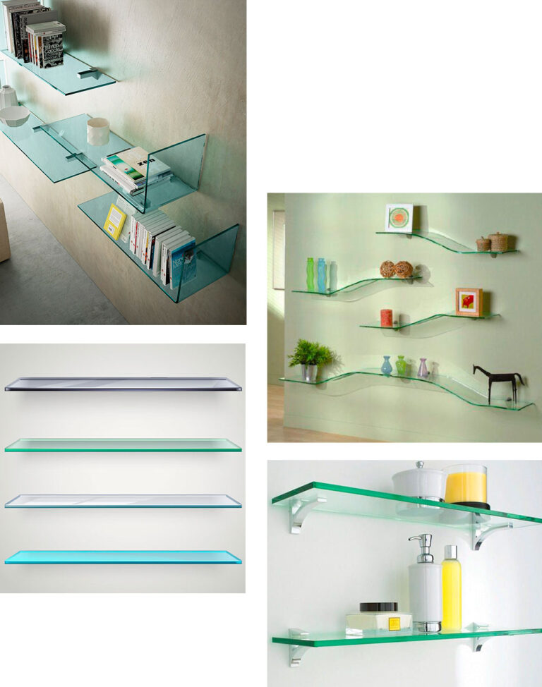 Custom Glass Shelves in New York - Custom Glass and Mirror NYC