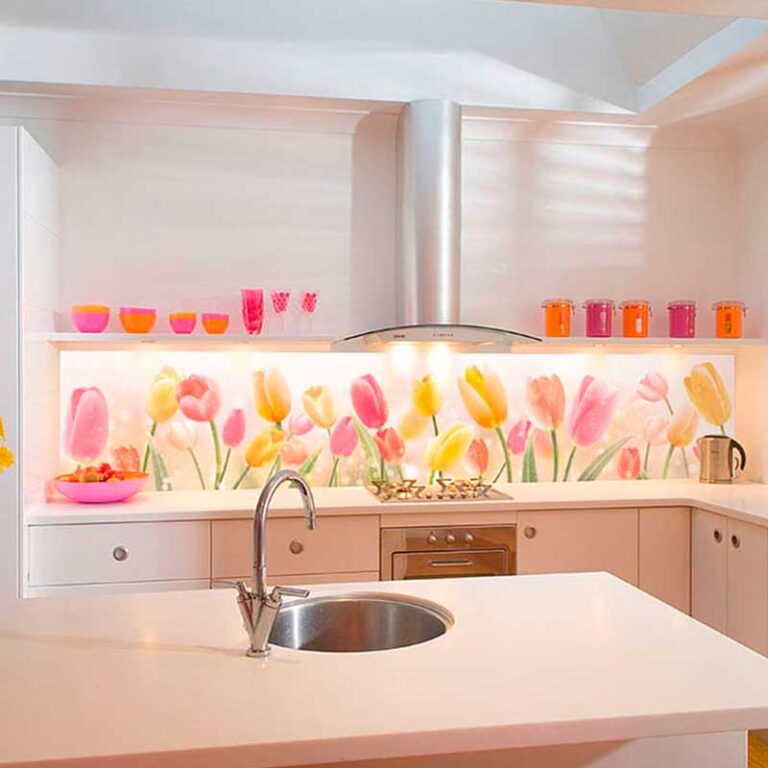 Custom Kitchen Backsplash Glass in New York - Custom Glass and Mirror NYC